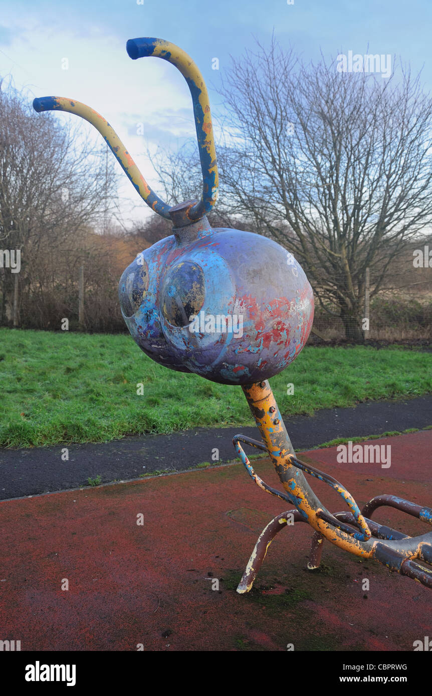 Play area centipede Stock Photo - Alamy