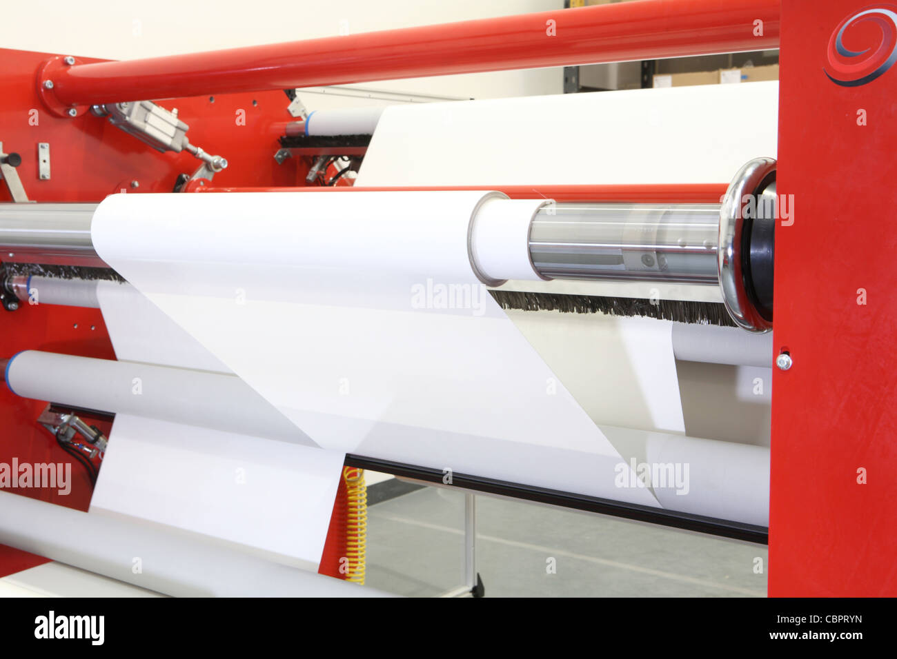 Vinyl sheet rolling machine hi-res stock photography and images - Alamy