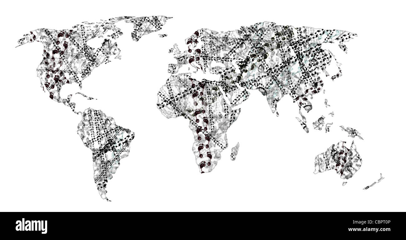 Walking on the tracks Cut Out Stock Images & Pictures - Alamy