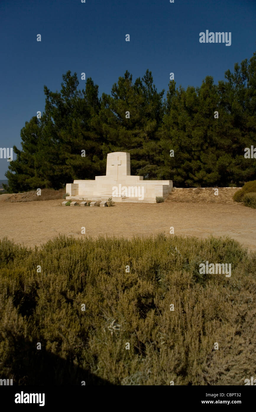 The Nek Commonwealth War Graves Commission Cemetery in the Anzac area ...