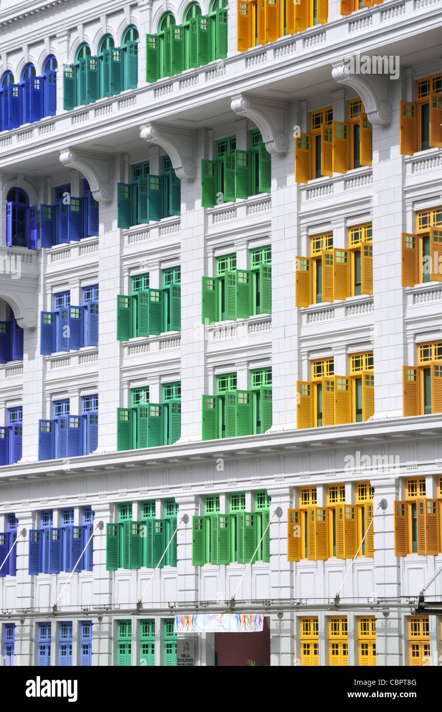 The MICA Building, a Singapore national monument is the headquarters of ...