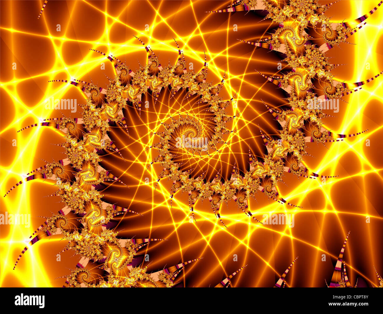 An Abstract Spiral Pattern Stock Photo - Alamy
