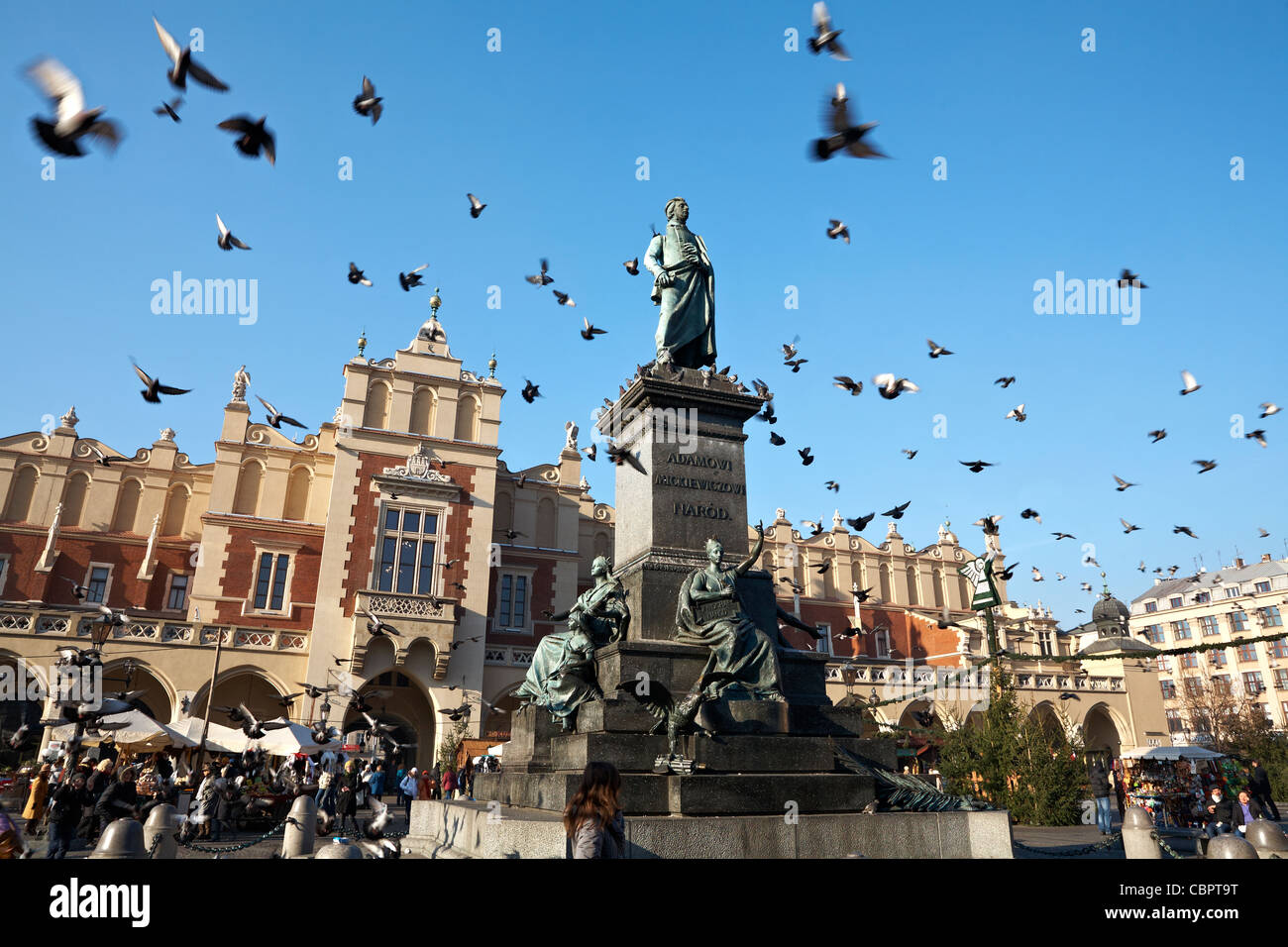Statue of adam mickiewicz hi-res stock photography and images - Alamy