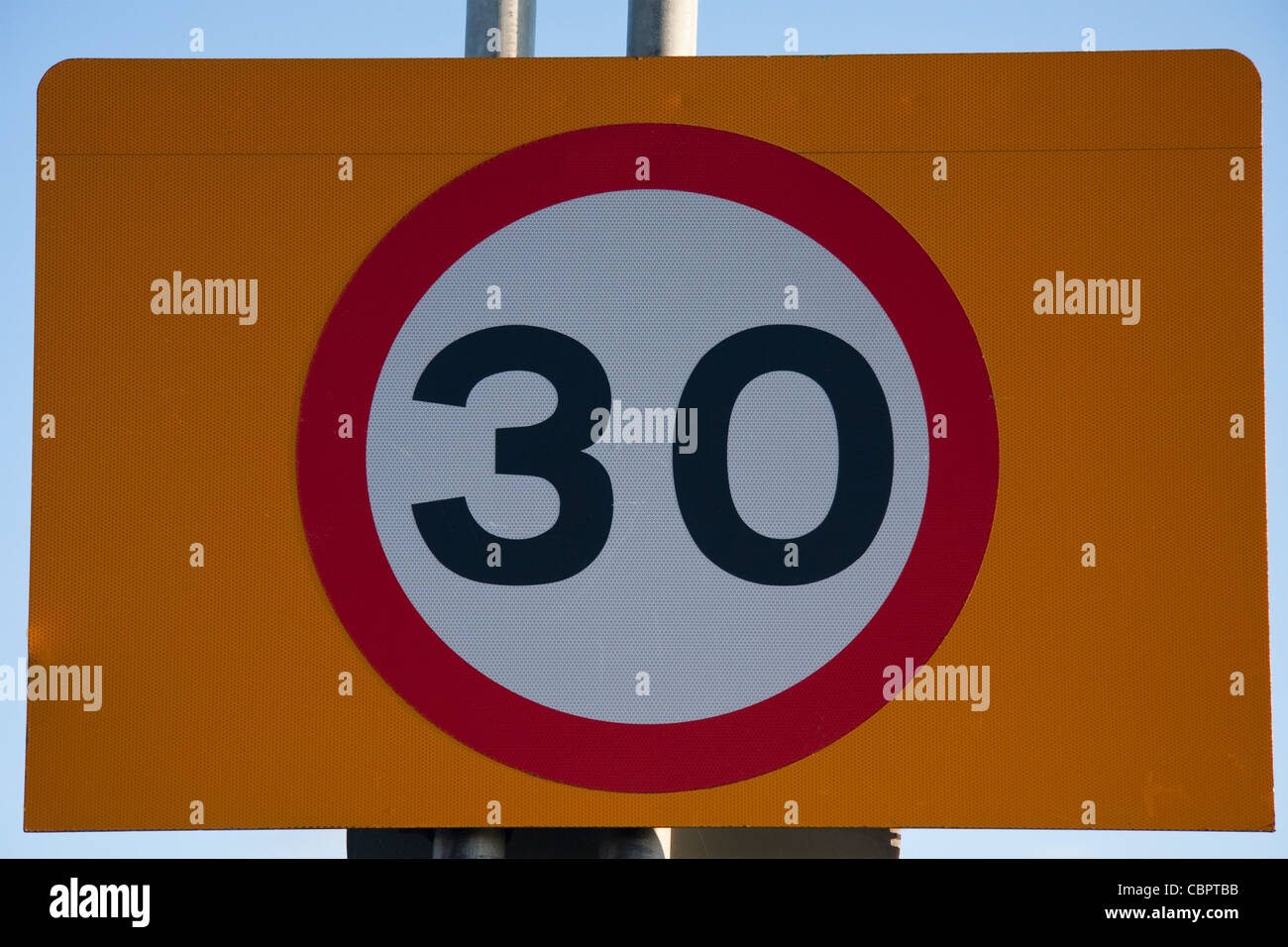 30 mph Speed Limit sign Stock Photo - Alamy