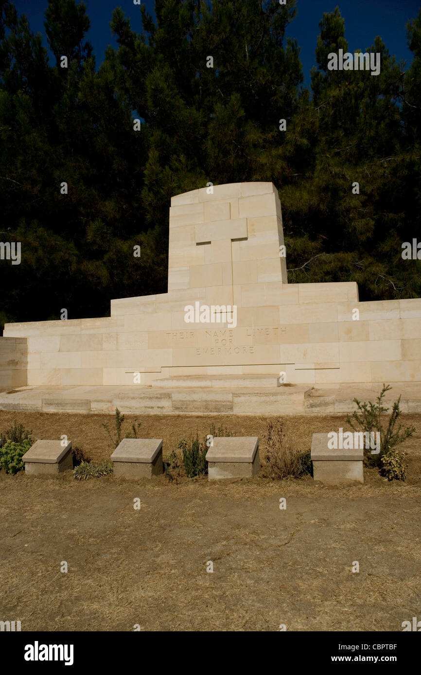 The Nek Commonwealth War Graves Commission Cemetery in the Anzac area ...