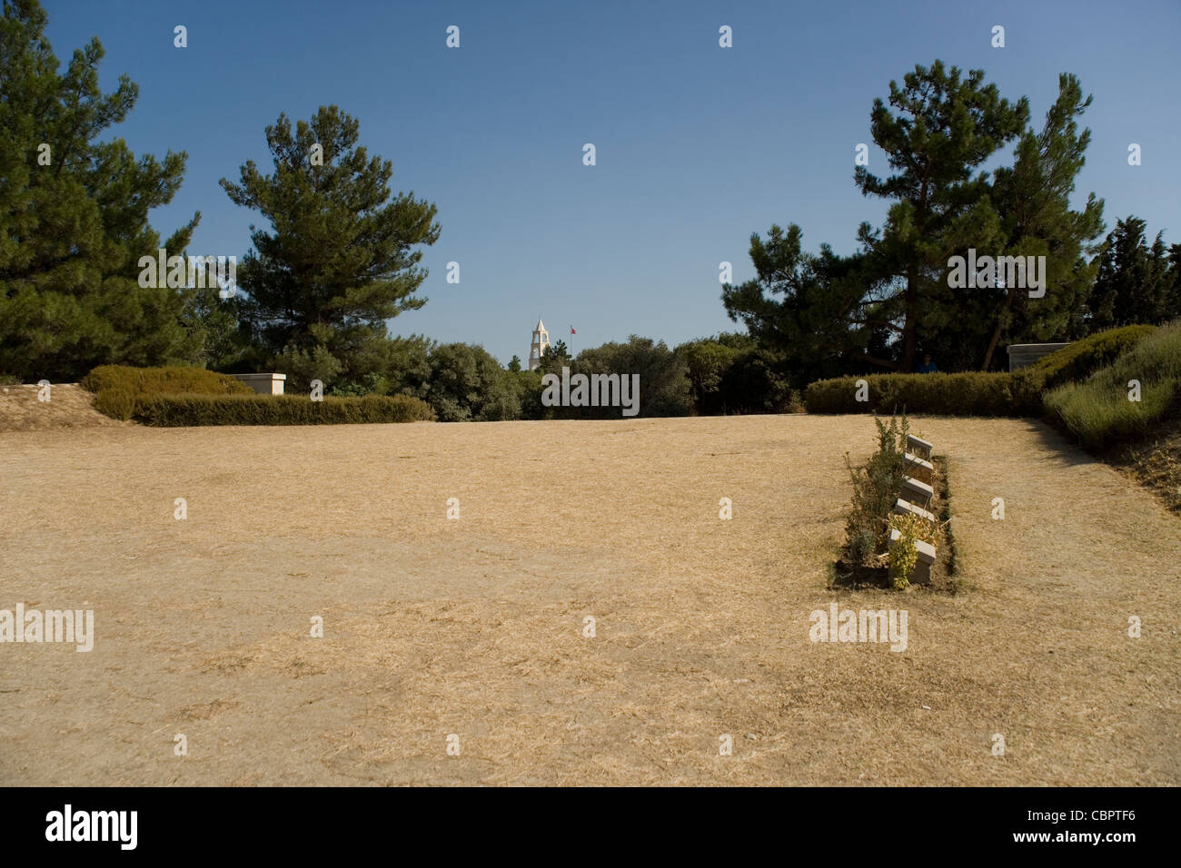 The Nek Commonwealth War Graves Commission Cemetery in the Anzac area ...