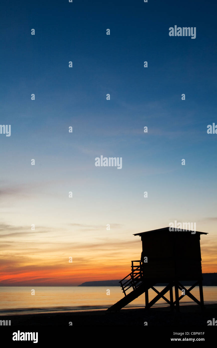 Lifeguard watch tower hi-res stock photography and images - Alamy