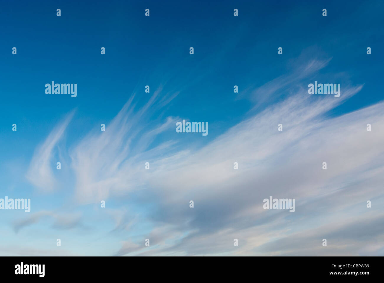 High wispy clouds hi-res stock photography and images - Alamy