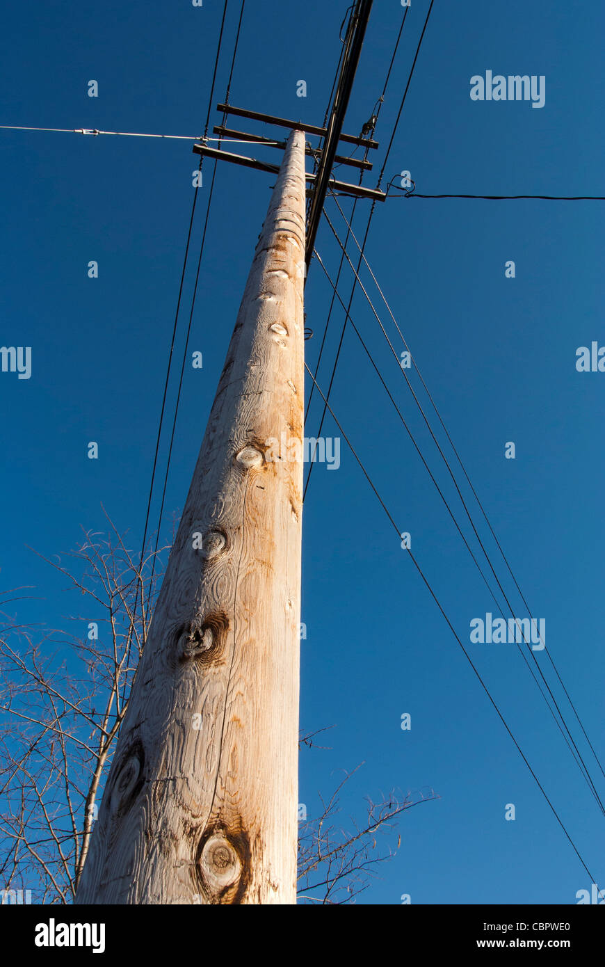 Tall Utility Pole High Resolution Stock Photography and Images - Alamy
