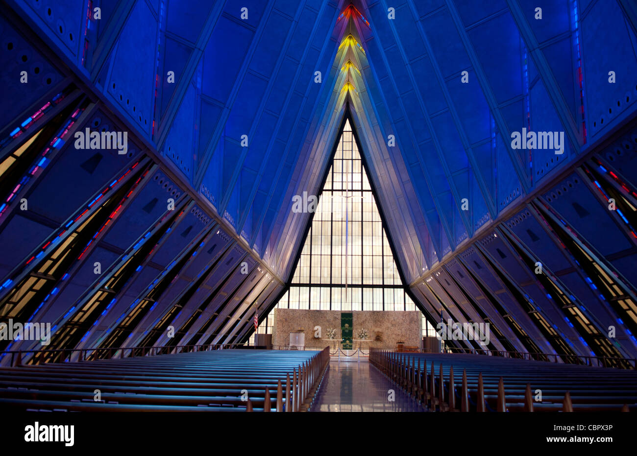 Colorado Springs Colorado Air Force Academy famous Chapel Church ...