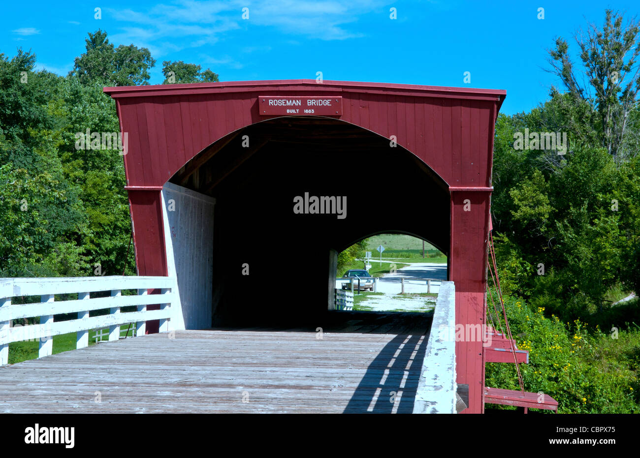 Madison county iowa bridge hi-res stock photography and images - Alamy