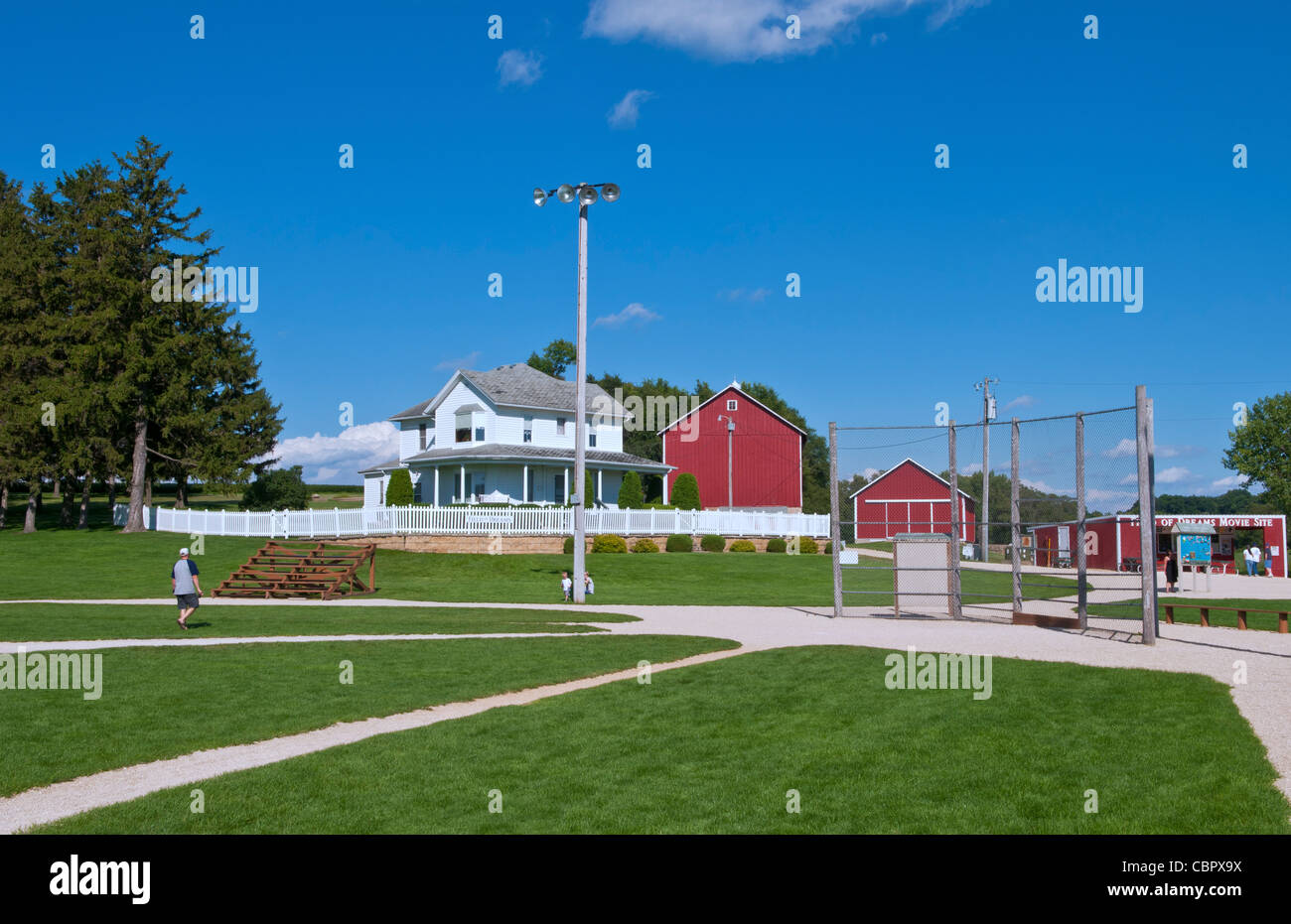 Dyersville Iowa movie set of famous movie Field of Dreams baseball park ...