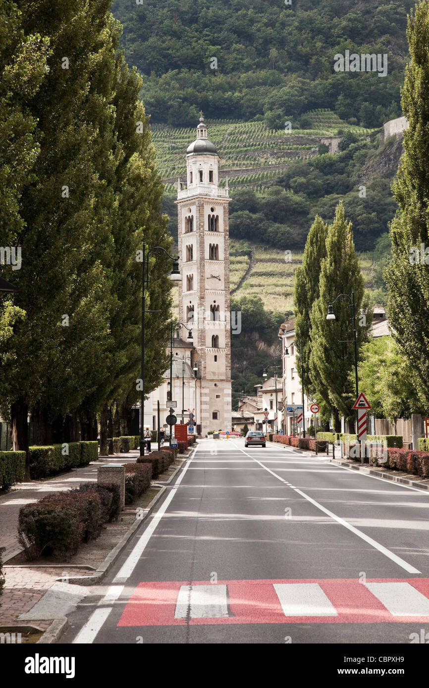 Santuario Madonna di Tirano Basilica, Tirano, Lombardy, Northern Italy ...
