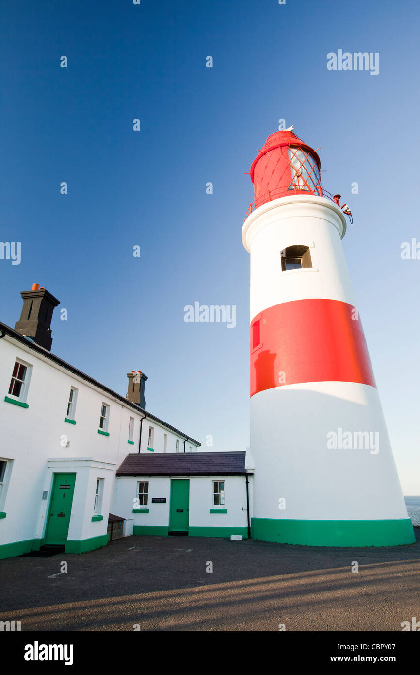 Souter Lighthouse between Sunderland and Newcastle was the first ...