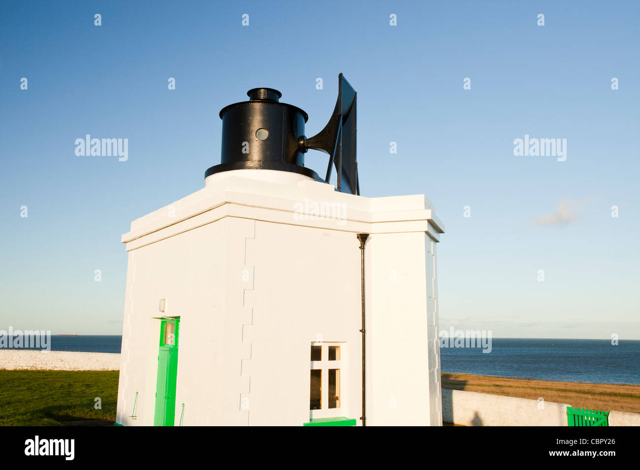 Souter Lighthouse between Sunderland and Newcastle was the first ...