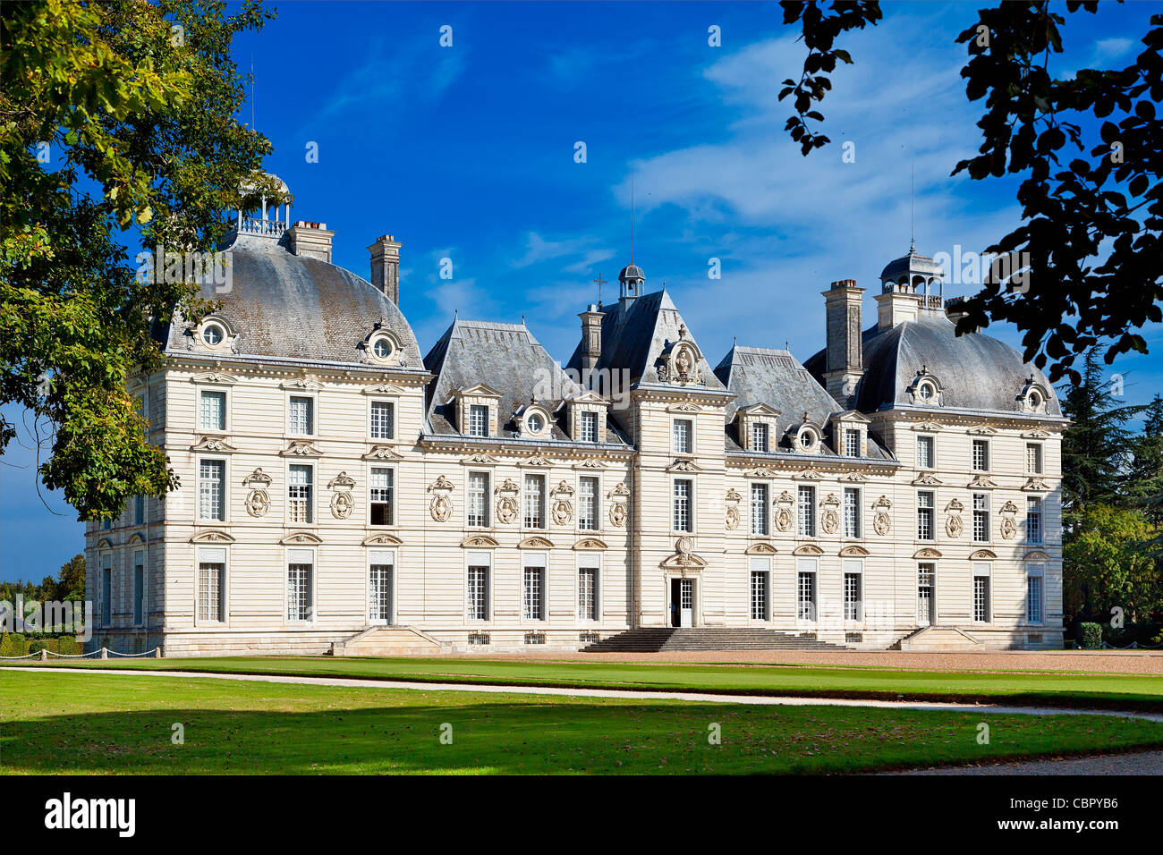 Loire Valley, Chateau de Cheverny Stock Photo - Alamy