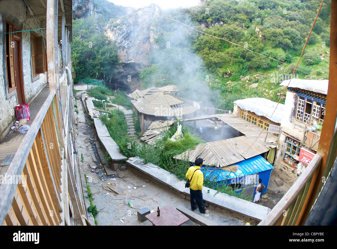 China hot springs hi-res stock photography and images - Alamy