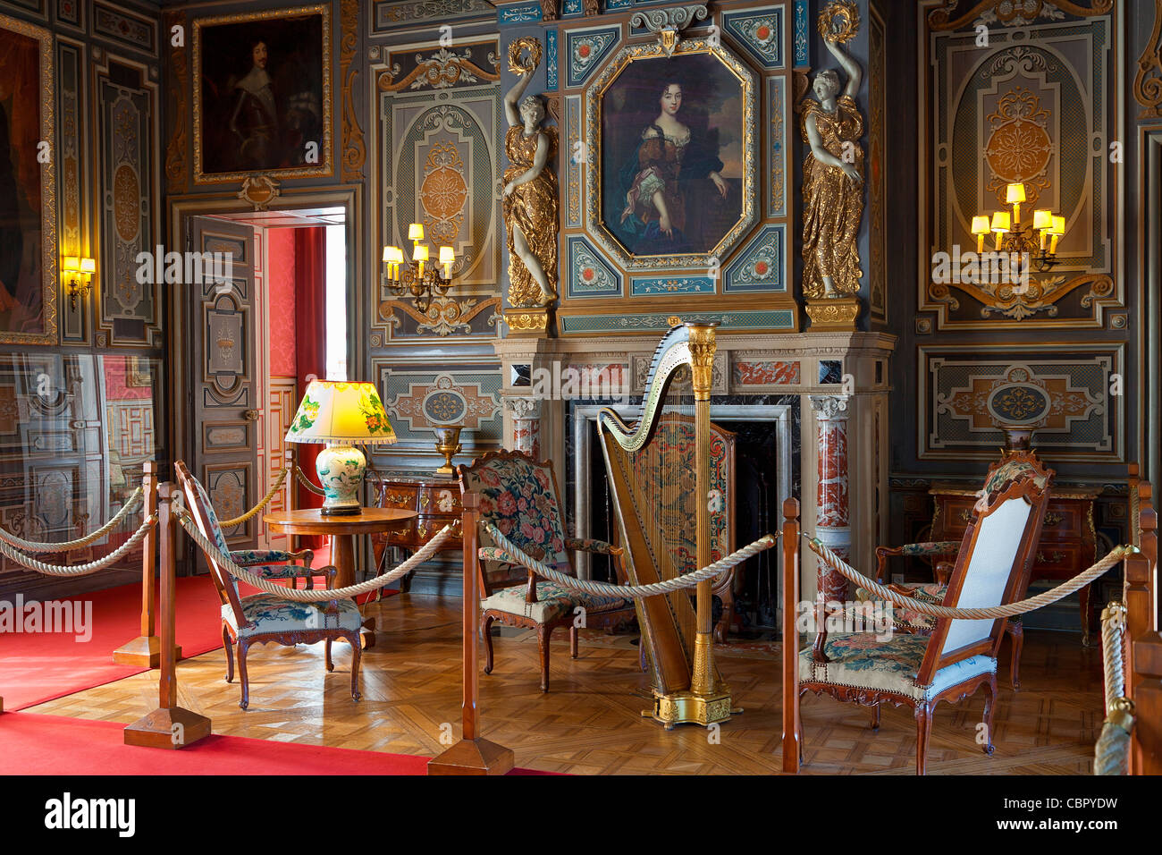 Loire Valley, Chateau de Cheverny Stock Photo - Alamy