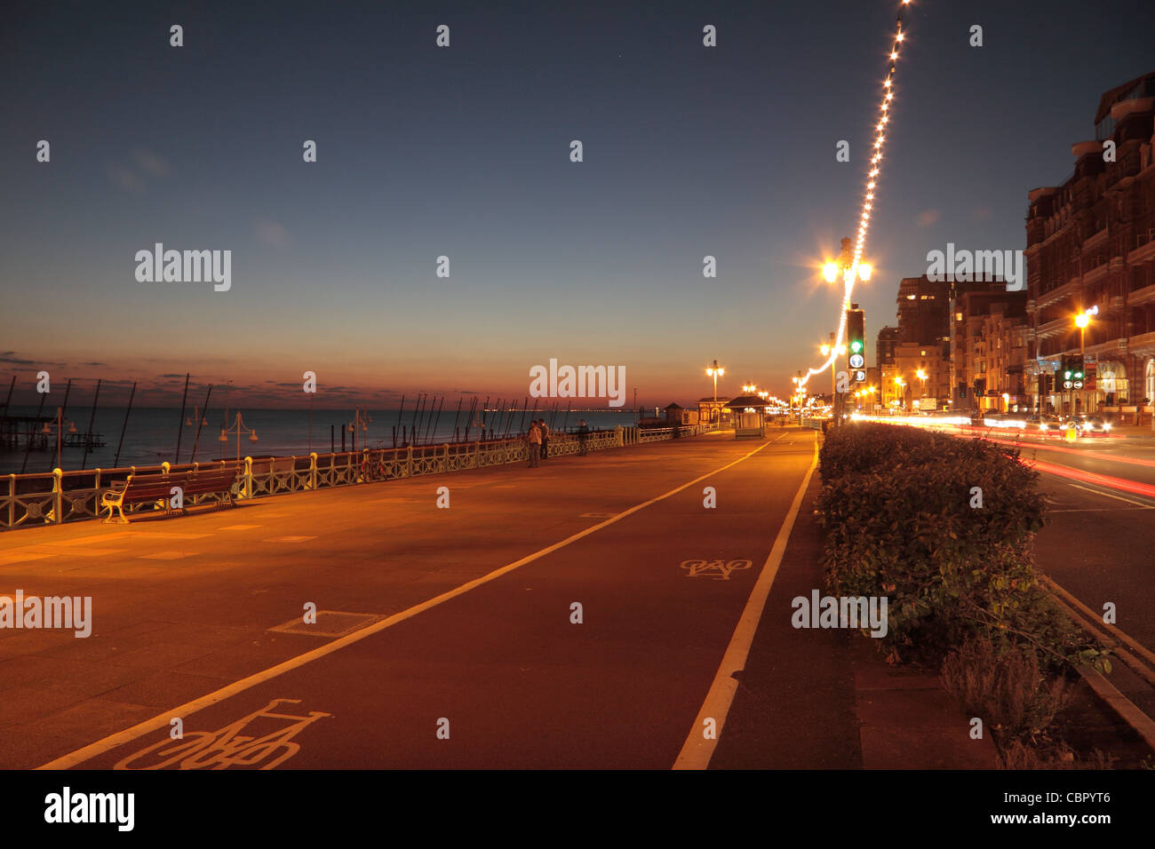 Seafront evening hi-res stock photography and images - Alamy