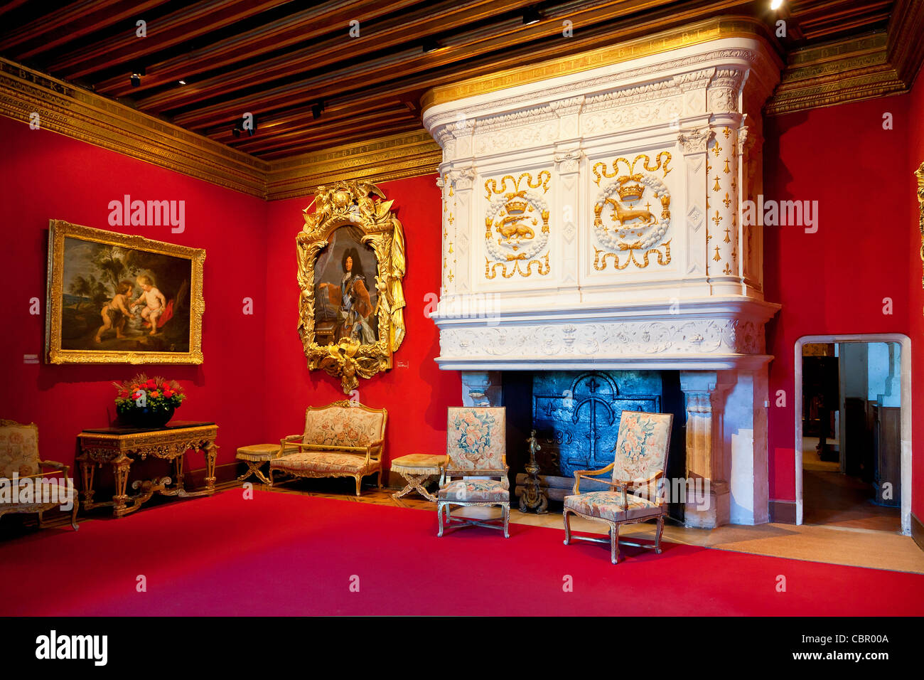 Chenonceau interior hi-res stock photography and images - Alamy