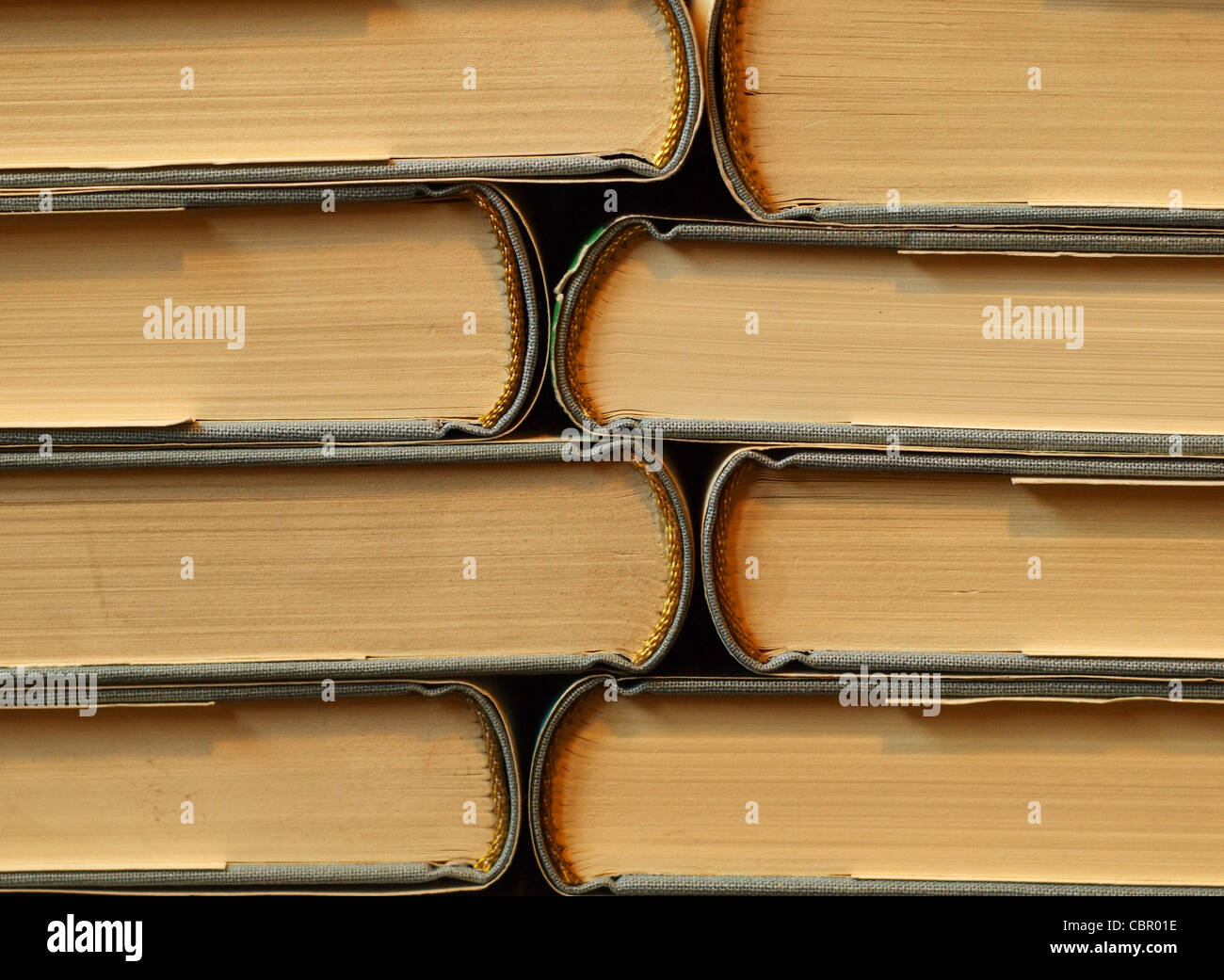 books stacked close up Stock Photo - Alamy
