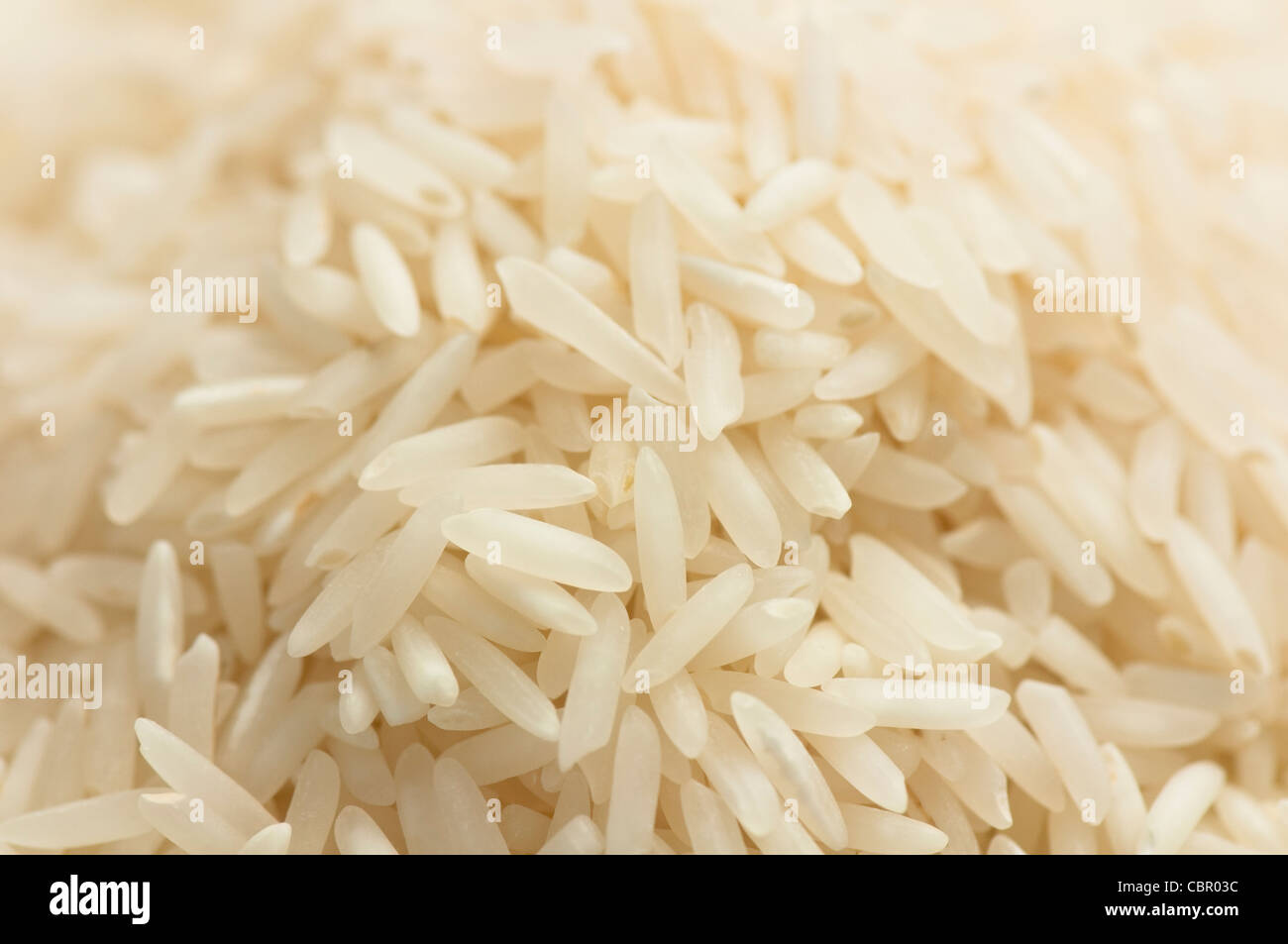 Raw Basmati rice Stock Photo - Alamy