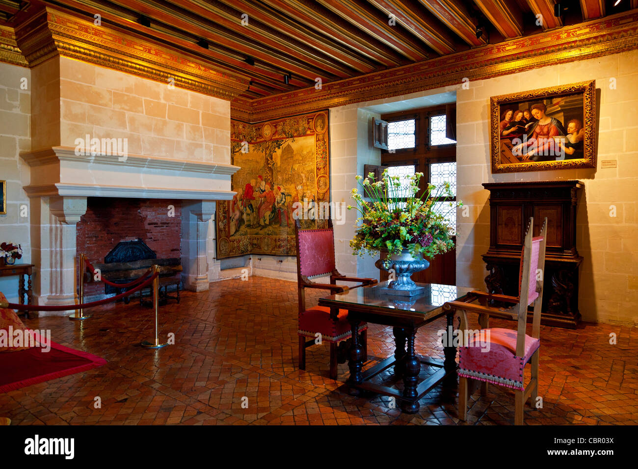 Chateau chenonceau interior hi-res stock photography and images - Alamy