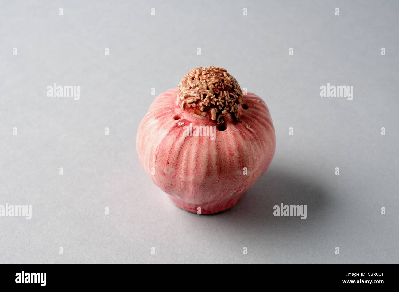 Salt shaker shaped head of garlic Stock Photo - Alamy