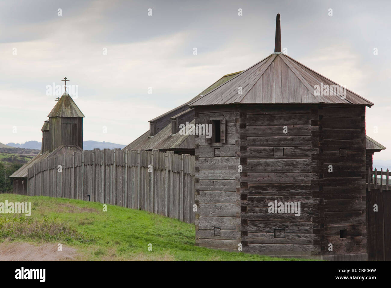 Russian fort in california hi-res stock photography and images - Alamy