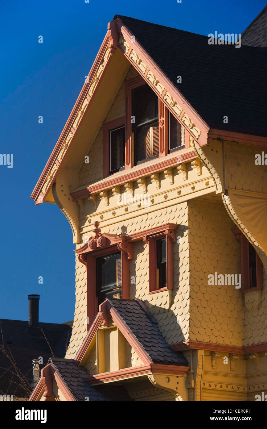 USA, California, Northern California, North Coast, Eureka, Victorian ...