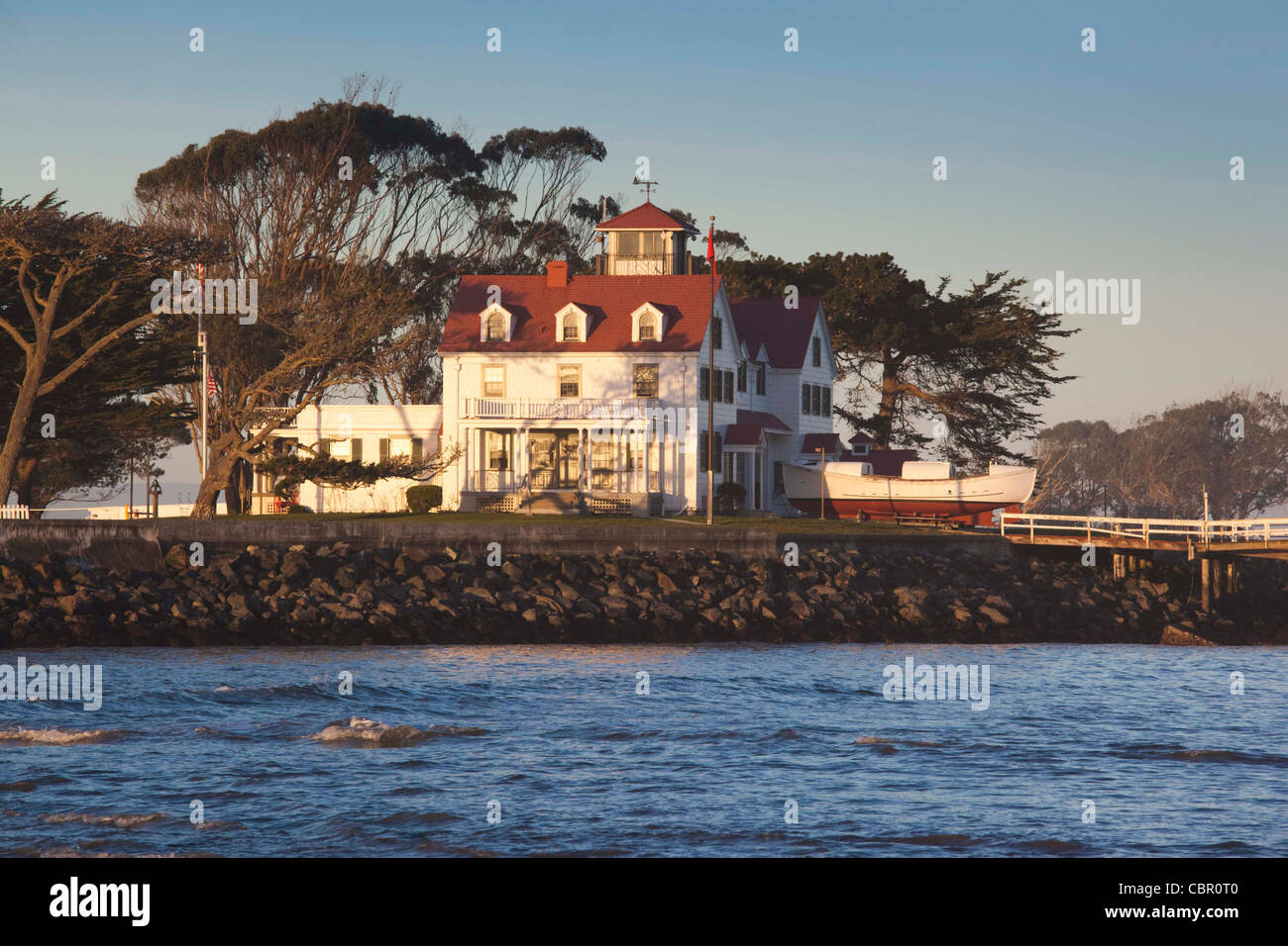 USA, California, Northern California, North Coast, Samoa, US Coastguard ...