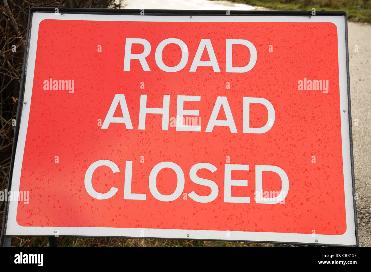Uk road closure hi-res stock photography and images - Alamy