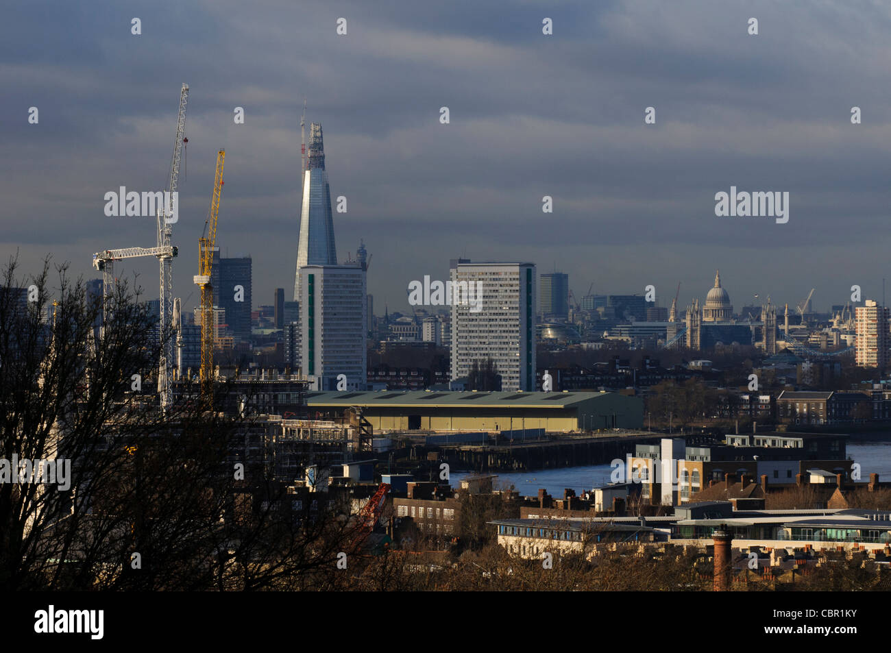 London Bridge Shard Stock Photo - Alamy