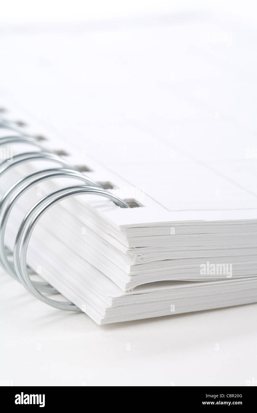 notebook close up shot for background Stock Photo - Alamy