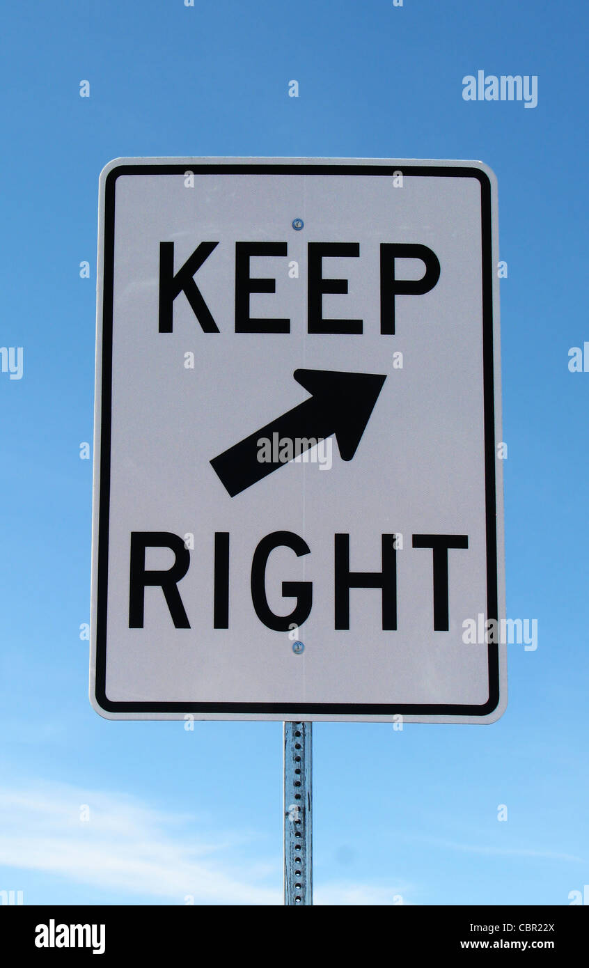 Road sign with arrow hi-res stock photography and images - Alamy
