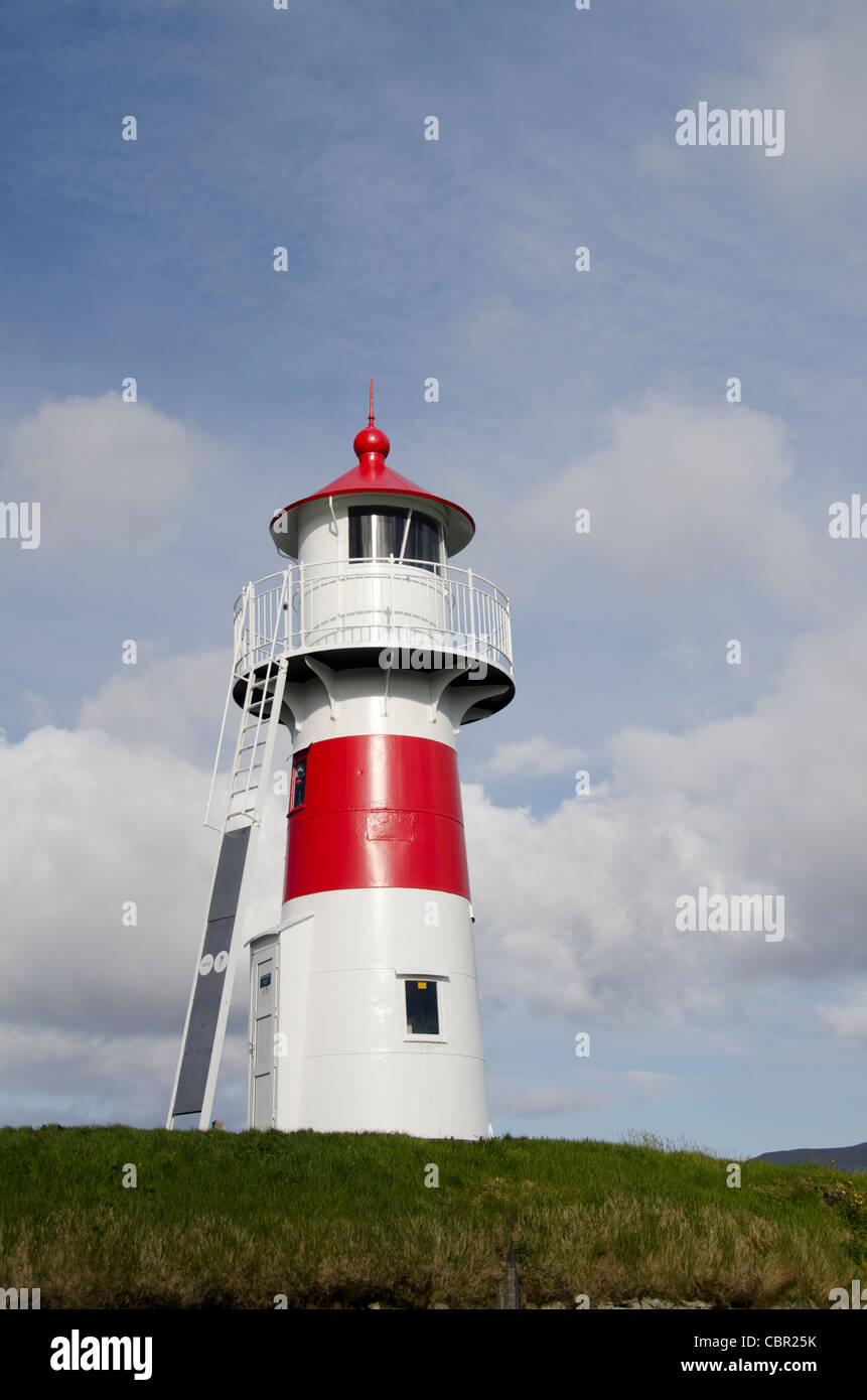 Kingdom of Denmark, Faroe Islands (aka Foroyar). Capital city of ...