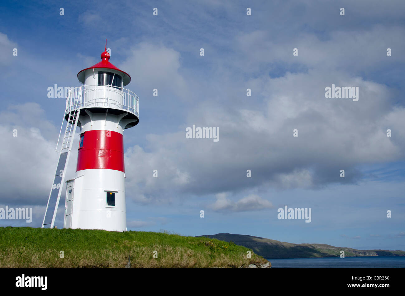 Kingdom of Denmark, Faroe Islands (aka Foroyar). Capital city of ...