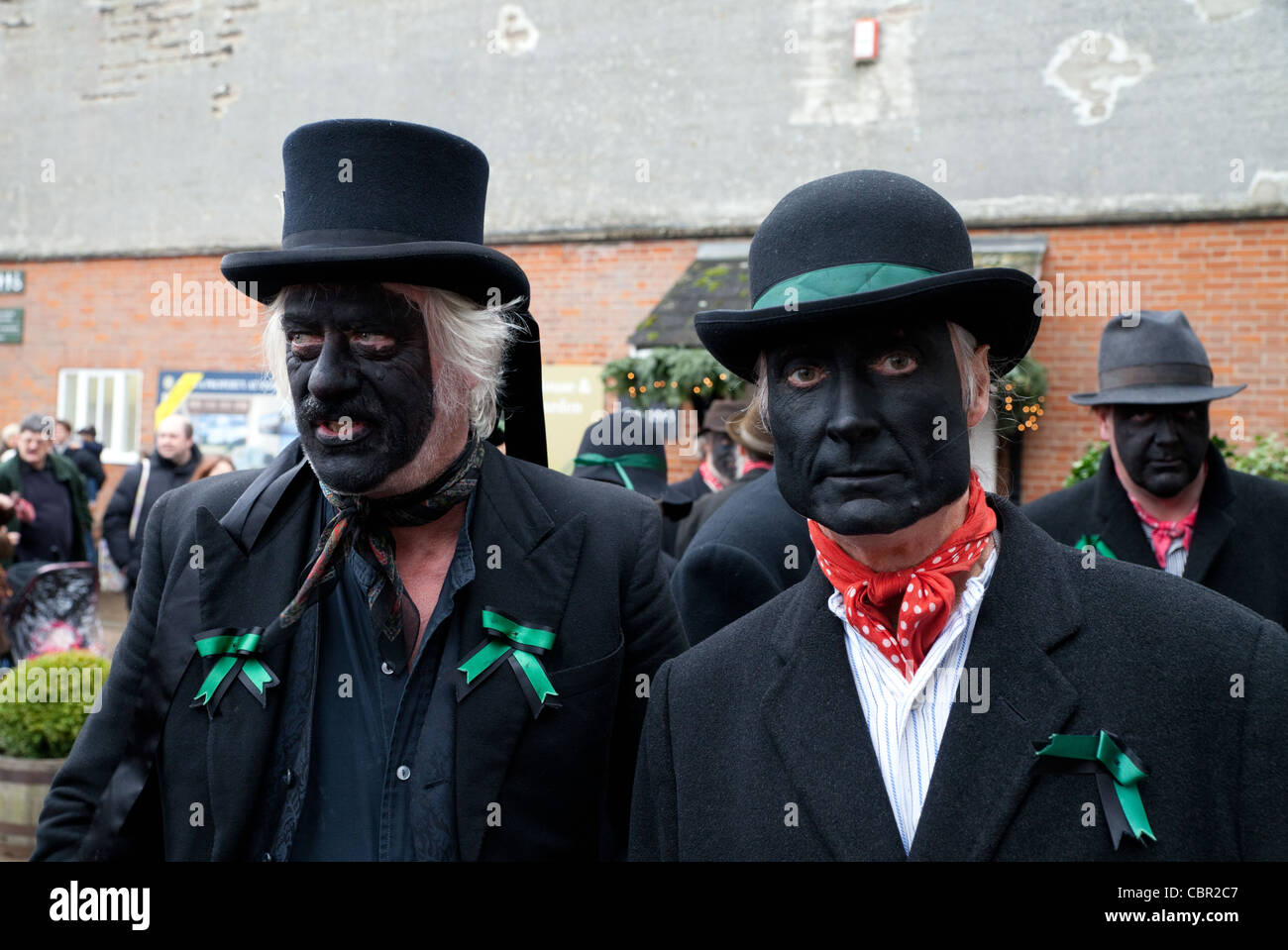 The "Old Glory" group of traditional blackface Morris dancers ...