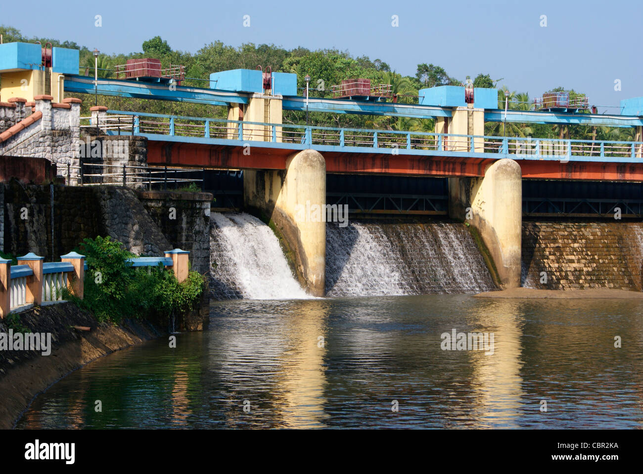Aruvikkara Dam in Karamana river at Kerala Stock Photo - Alamy
