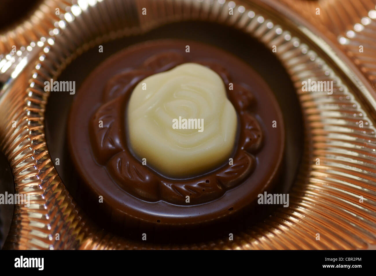 chocolate pralines candy Stock Photo - Alamy