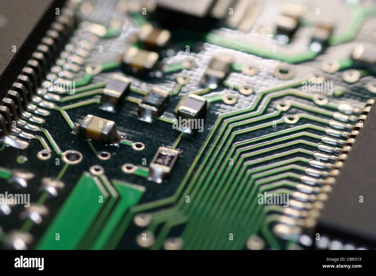 electronic circuit plate Stock Photo - Alamy