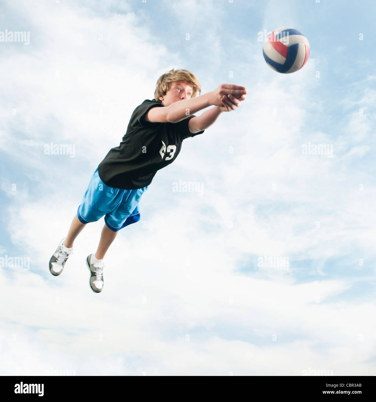 Volleyball Player Air High Resolution Stock Photography and Images - Alamy