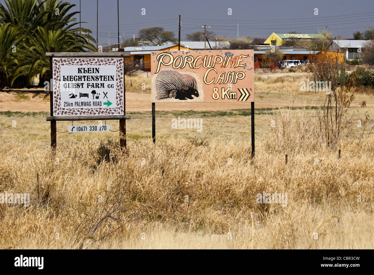 African road signs hi-res stock photography and images - Alamy