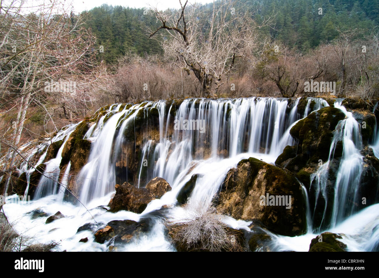Jiuzhaigou valley national park hi-res stock photography and images - Alamy