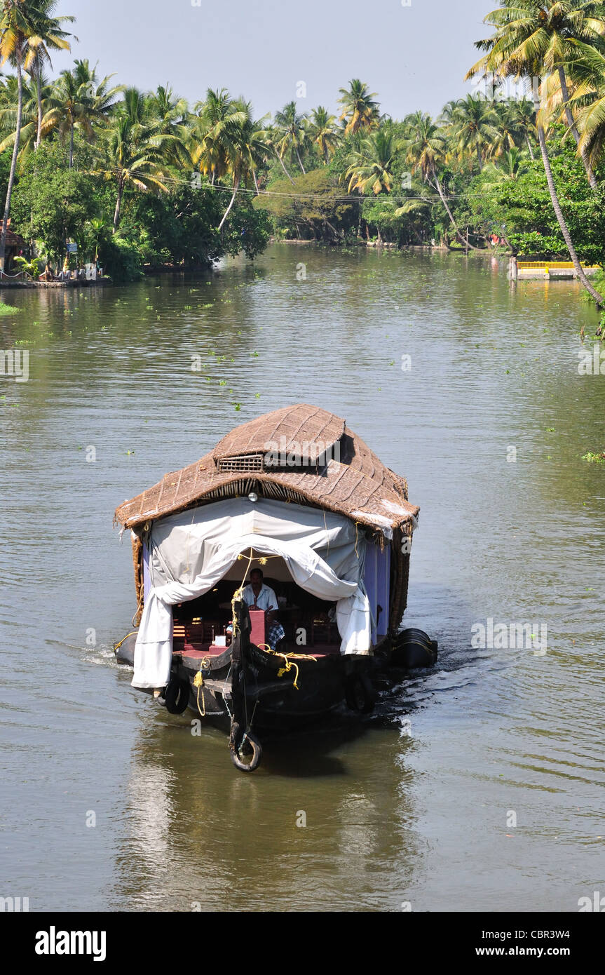 Kerala Backwater Scene Stock Photo - Alamy