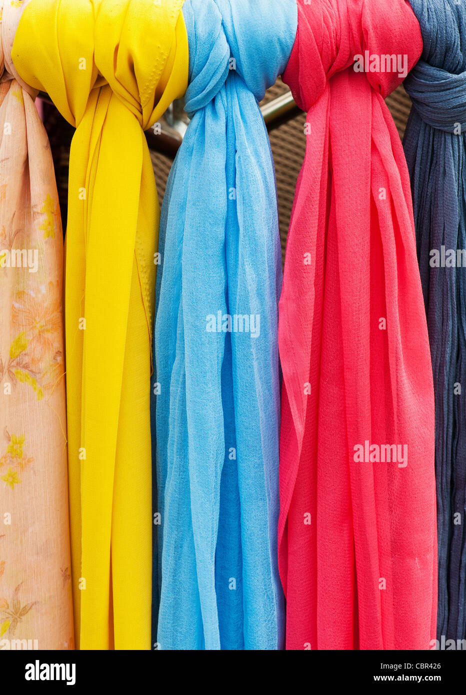 Indian scarves hi-res stock photography and images - Alamy