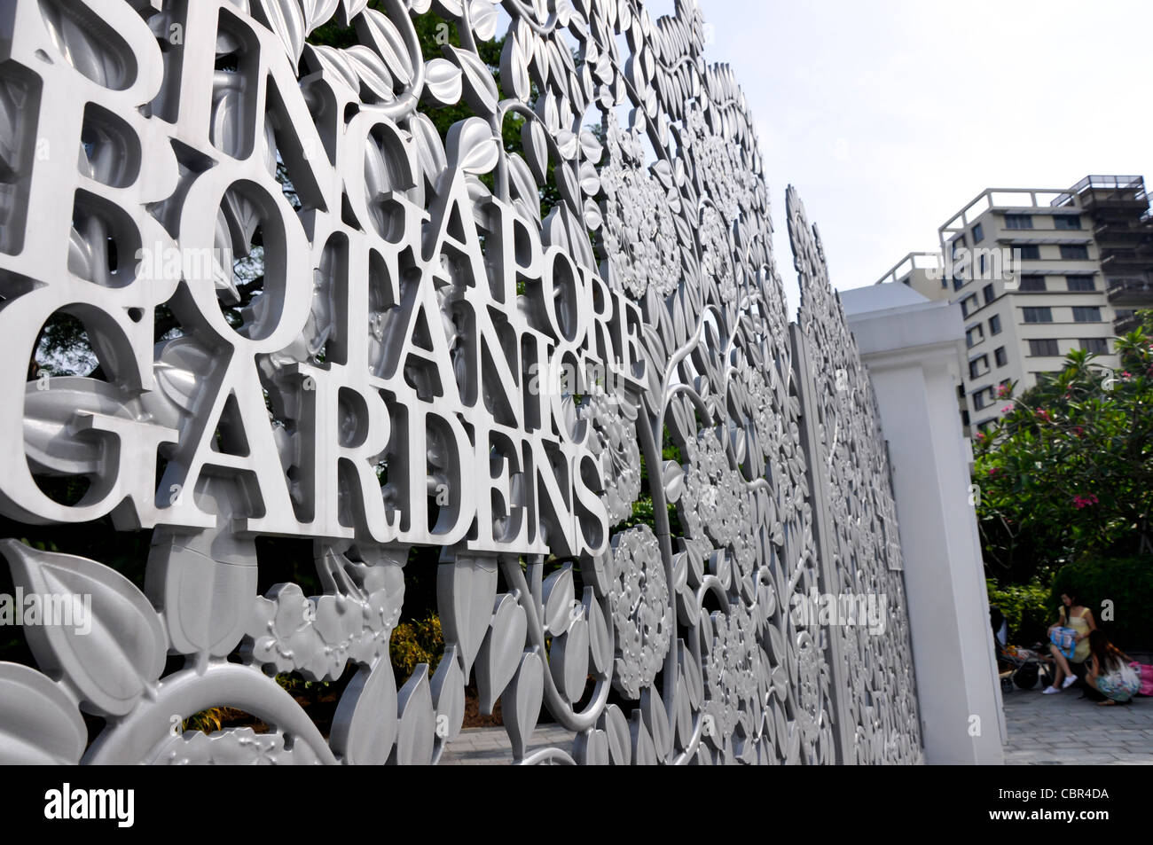 Singapore Botanic Gardens Gate Singapore Snapshots: Singapore Botanic