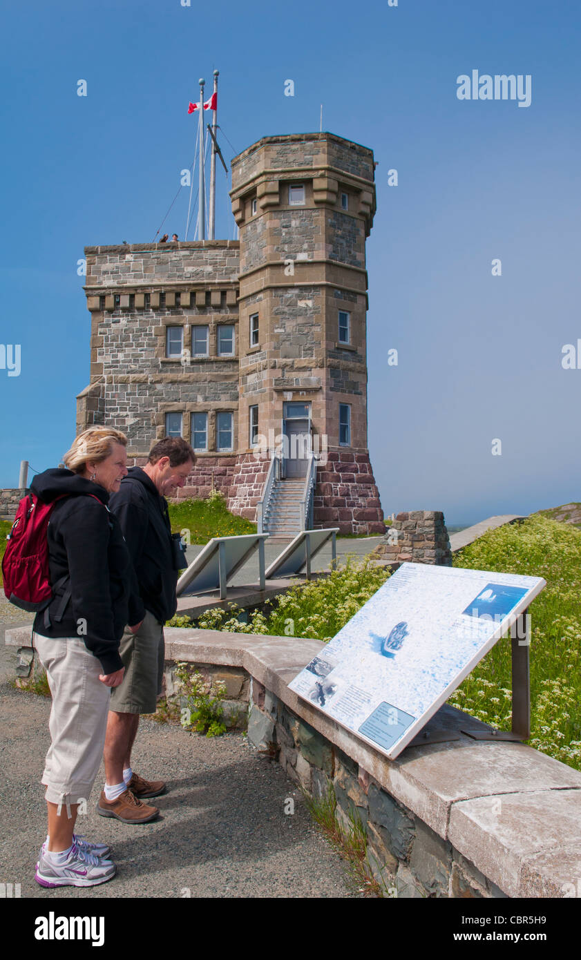 Cabot tower in st johns hi-res stock photography and images - Alamy