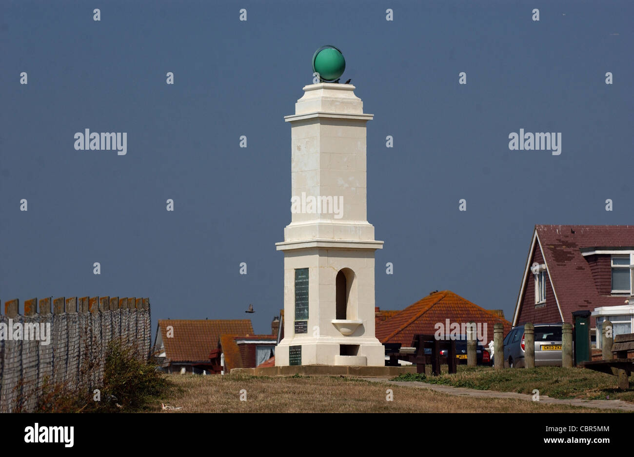 The King George V memorial at Peacehaven which was erected in 1936 and ...
