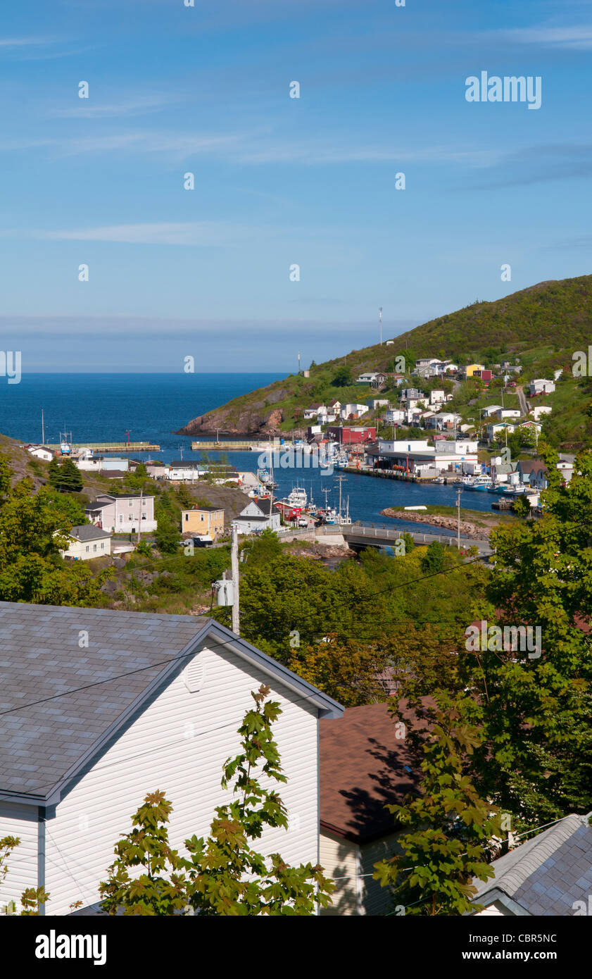 Newfoundland Canada St Johns capital at famous Petty Harbour with ...